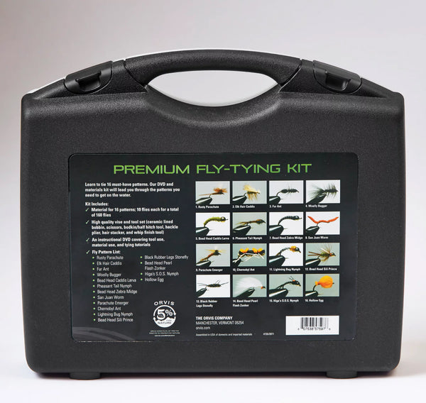 Orvis Premium Fly Tying Kit - The Compleat Angler