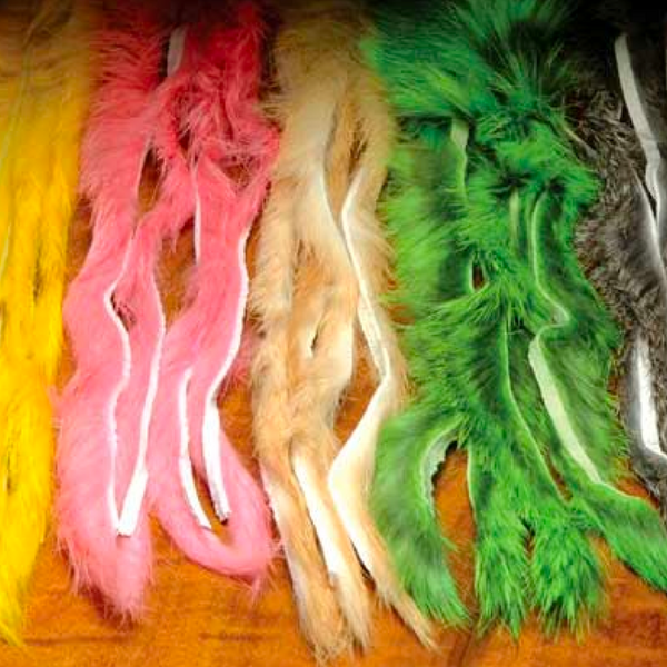 Wapsi Rabbit Zonkers Thin Cut - The Compleat Angler