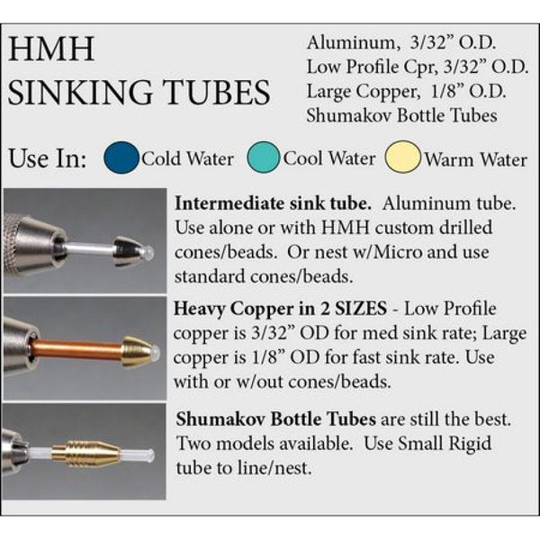 HMH Copper Tubes 10 Pack - The Compleat Angler