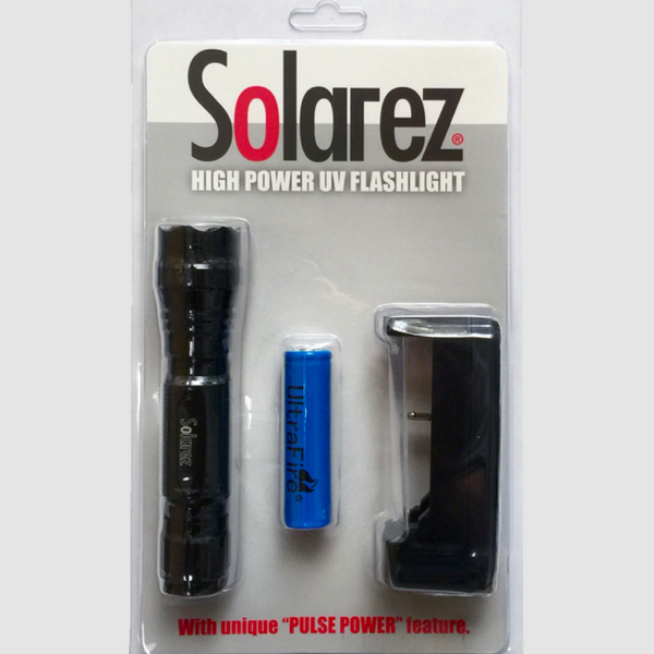 Solarez High Output UVA Flashlight Rechargeable Kit (REZ 17) - The ...
